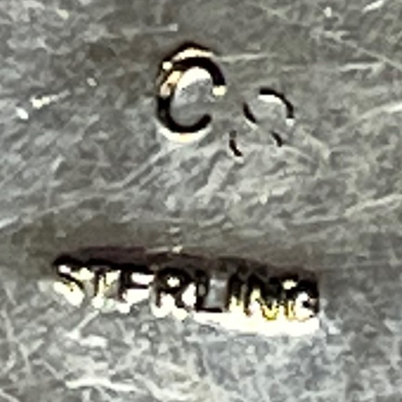 Vintage | Jewelry | Signedcecil Sanderselegant Vintage 98s Sterling ...